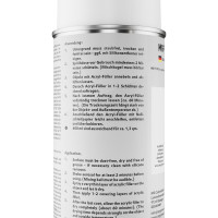 Füller Spritzfüller Haftgrund Grundierung Spritzspachtel für Autolack weiß Spraydose 400 ml | MG ...