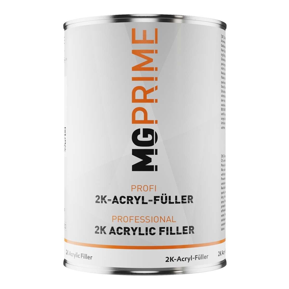 2K High Solid Füller Set / Grundierung für Autolack grau - 1,3 kg Epoxyfüller & Härter | MG PRIME