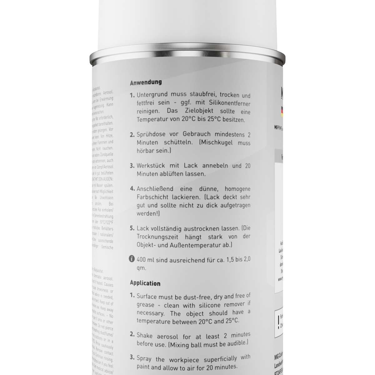 Pantone 347C Green Spraydose - alle Glanzgrade / Varianten | MG PRIME