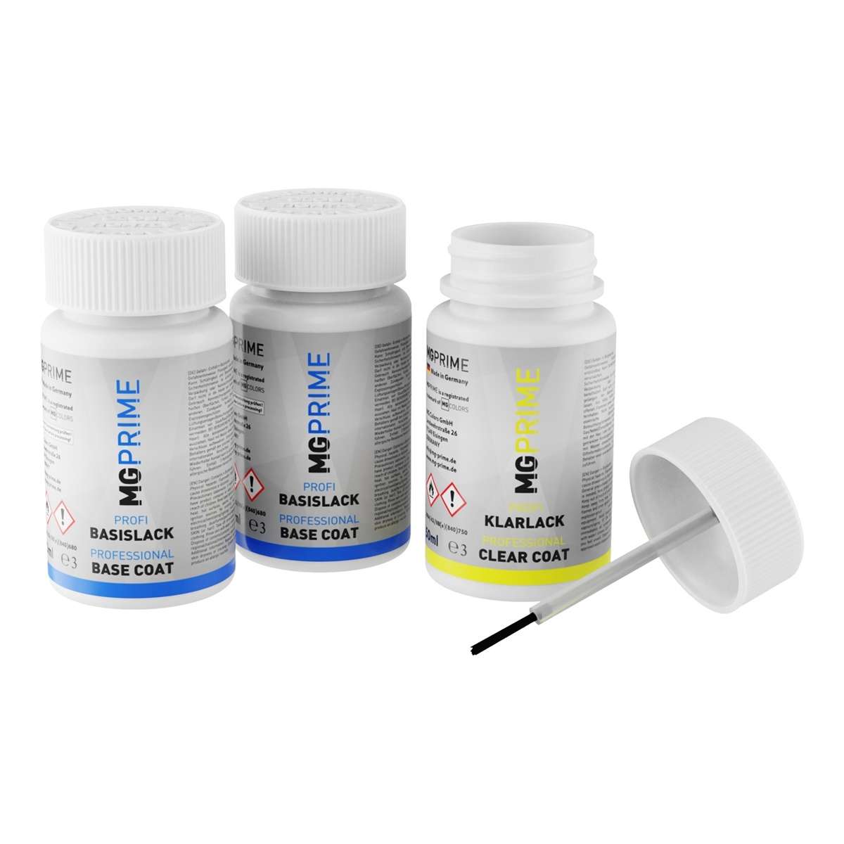 Autolack Lackstift-Sets BMW A96 Mineralweiss Perleffekt / Mineral White ...